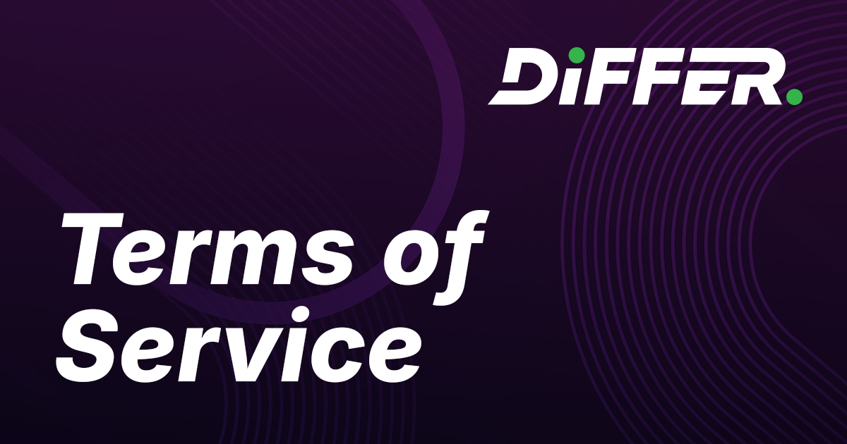 Terms of Service - Differ Communications
